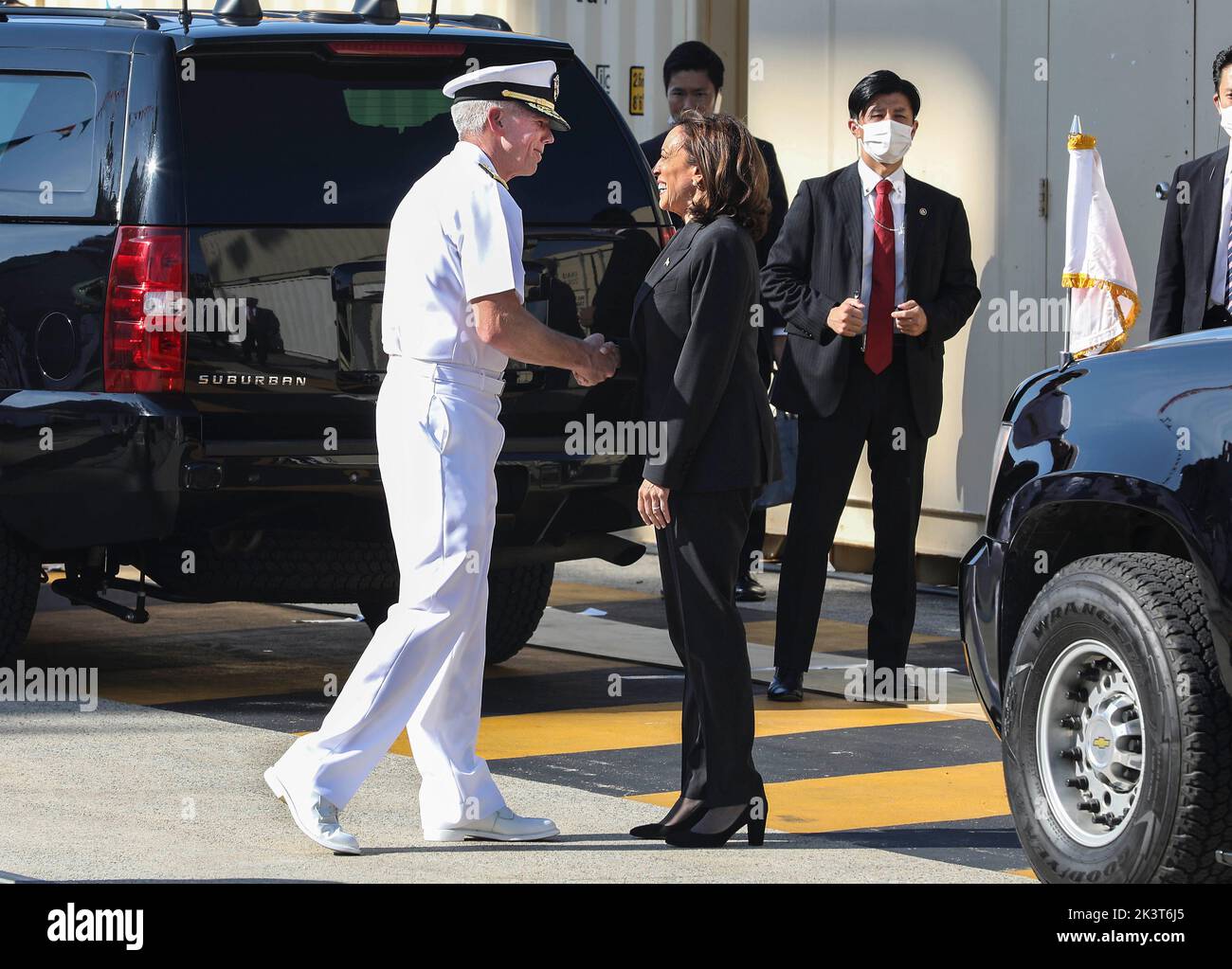Yokosuka, Japan. 28. September 2022. US Navy Vice ADM. Karl Thomas ...