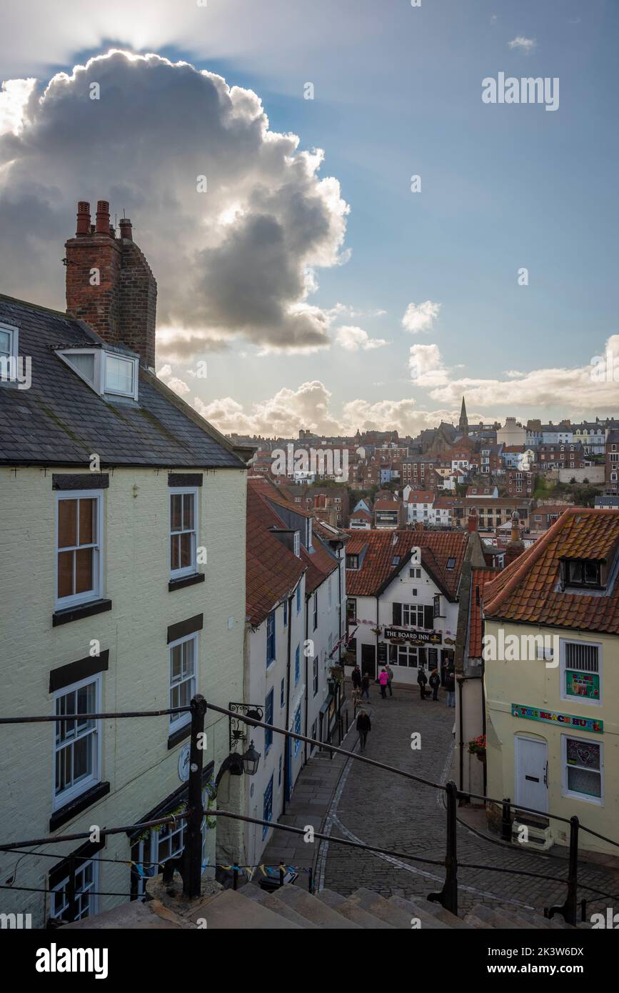 Aerial view of whitby -Fotos und -Bildmaterial in hoher Auflösung – Alamy