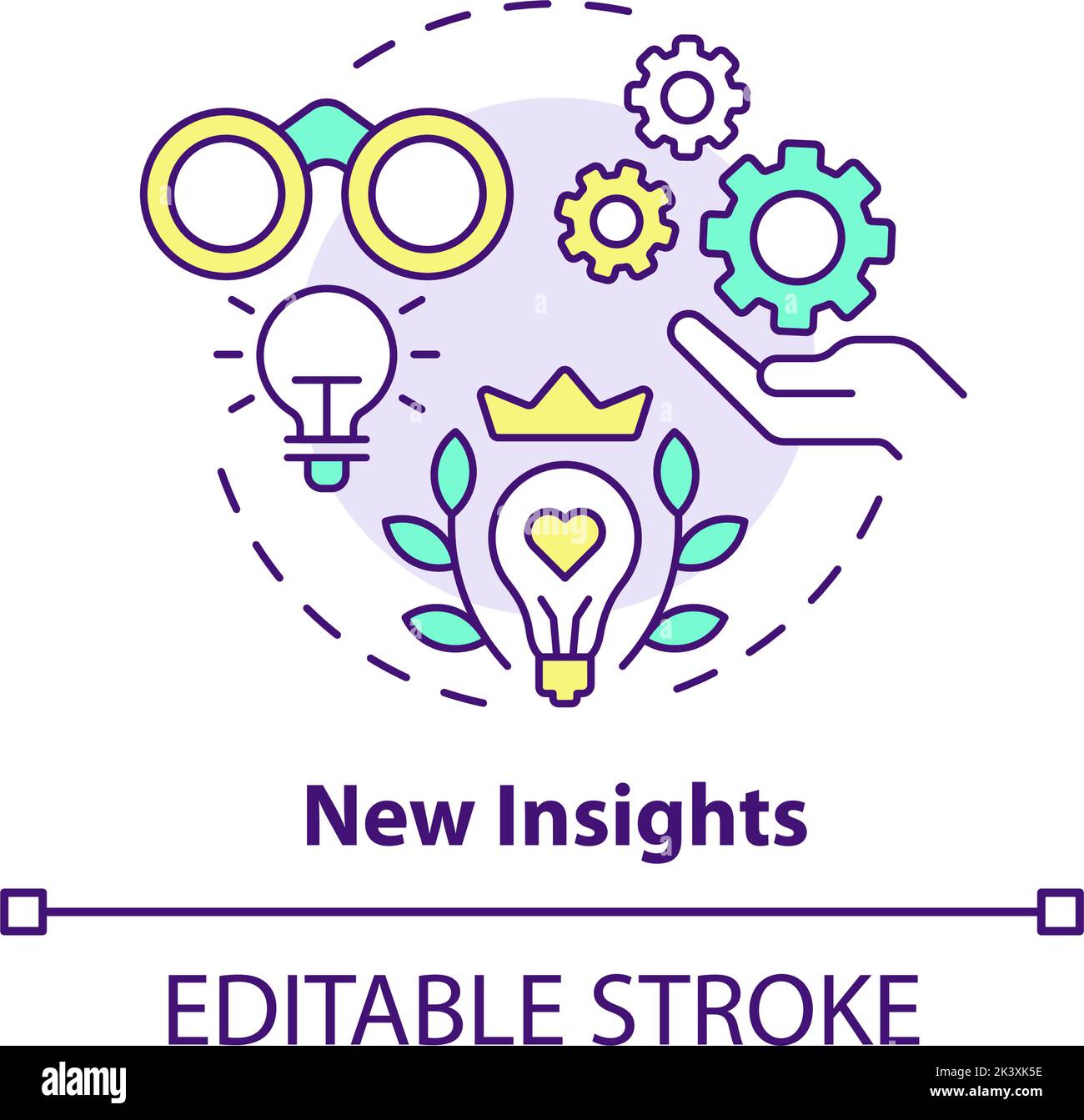 New insight Stock-Vektorgrafiken kaufen - Alamy