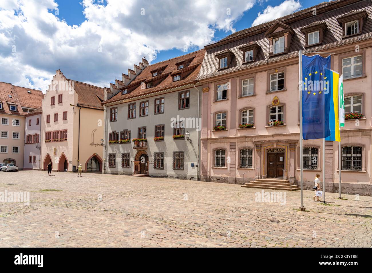 Das Alte Villinger Rathaus am Münsterplatz in Villingen-Schwenningen ...