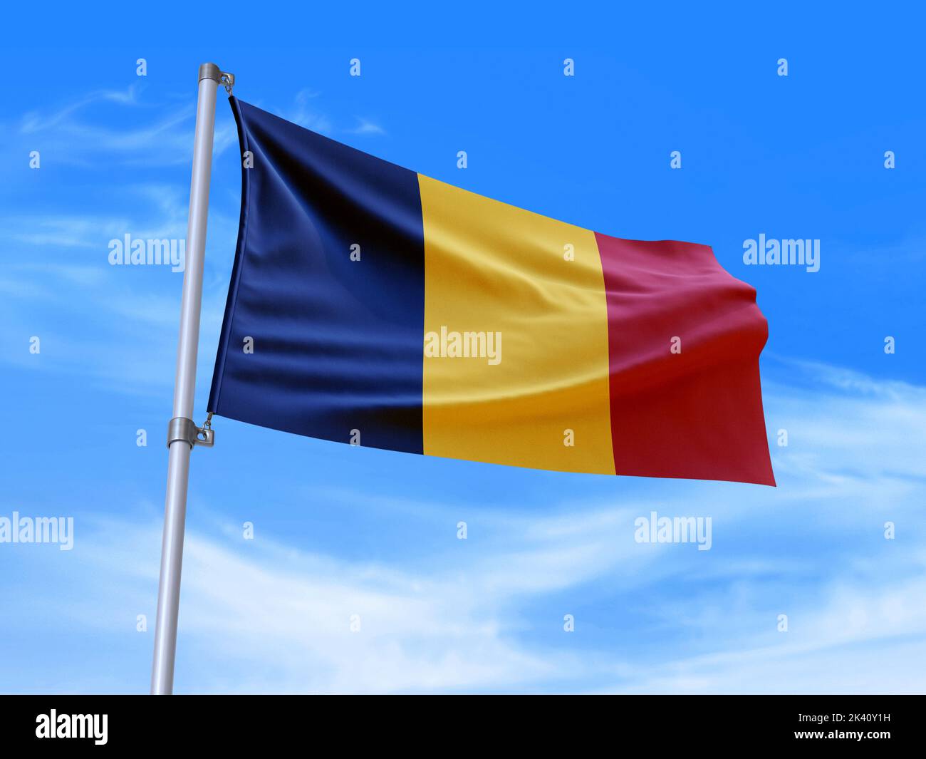 Flagge des tschad -Fotos und -Bildmaterial in hoher Auflösung – Alamy