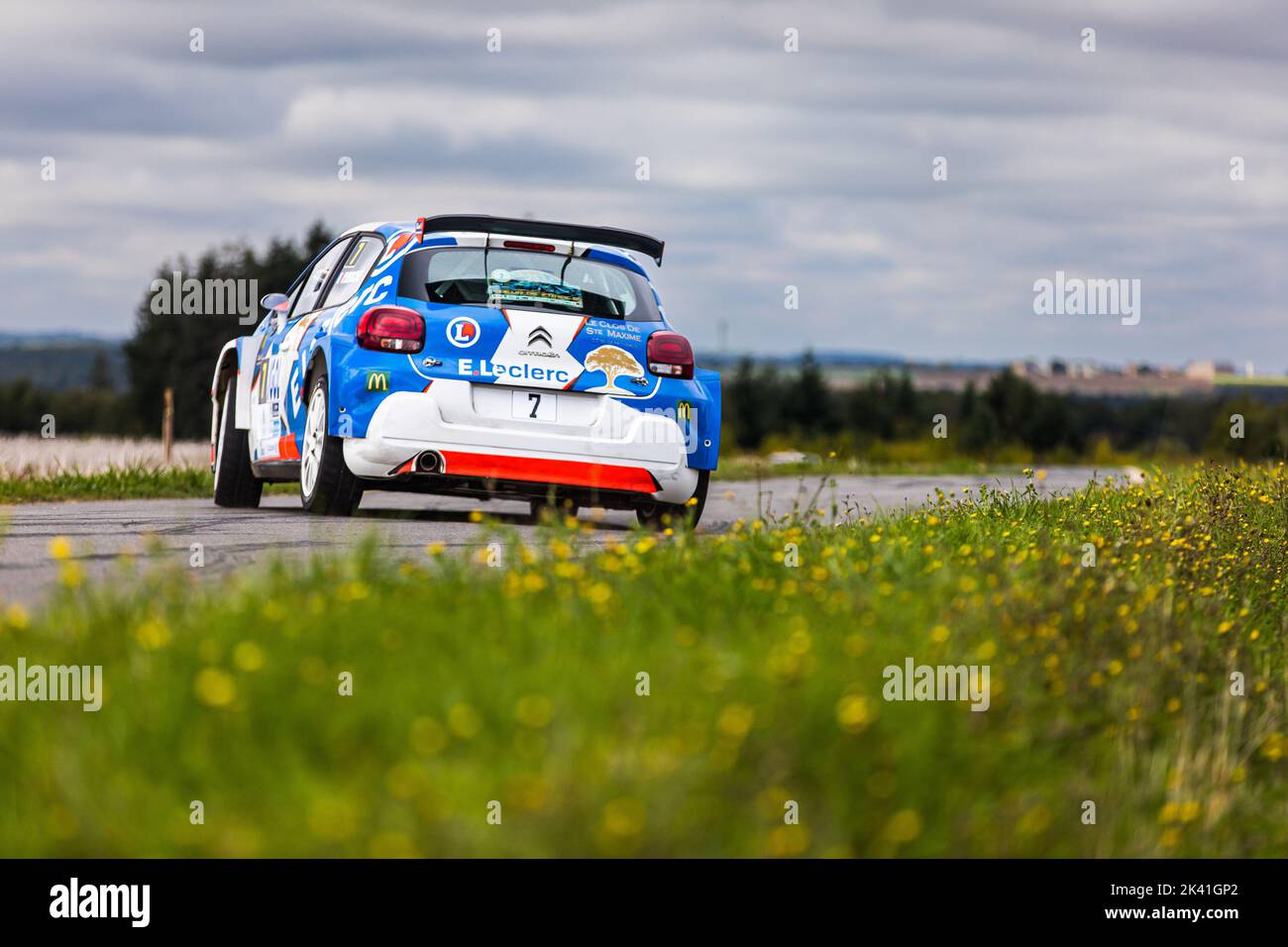 07 ROCHE Pierre, MALFOY Andy, Citroën C3 Rally2, Aktion während der ...