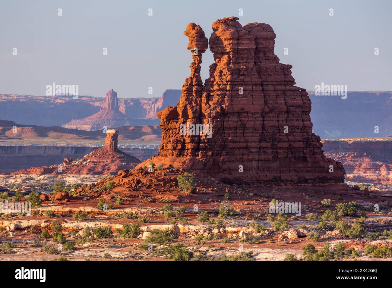 Thor's Hammer im Land of Standing Rocks, Maze District, Canyonlands NP ...