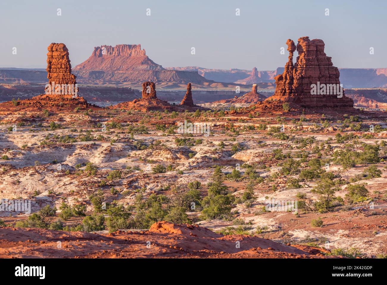 Thor's Hammer im Land of Standing Rocks, Maze District, Canyonlands NP ...