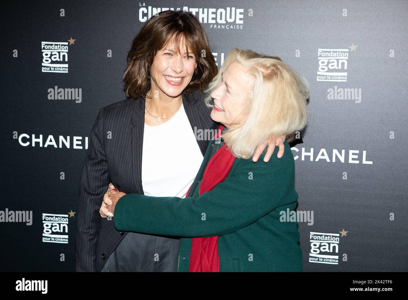 Frankreich, Paris, 29. September 2022, Schauspielerinnen Sophie Marceau ...