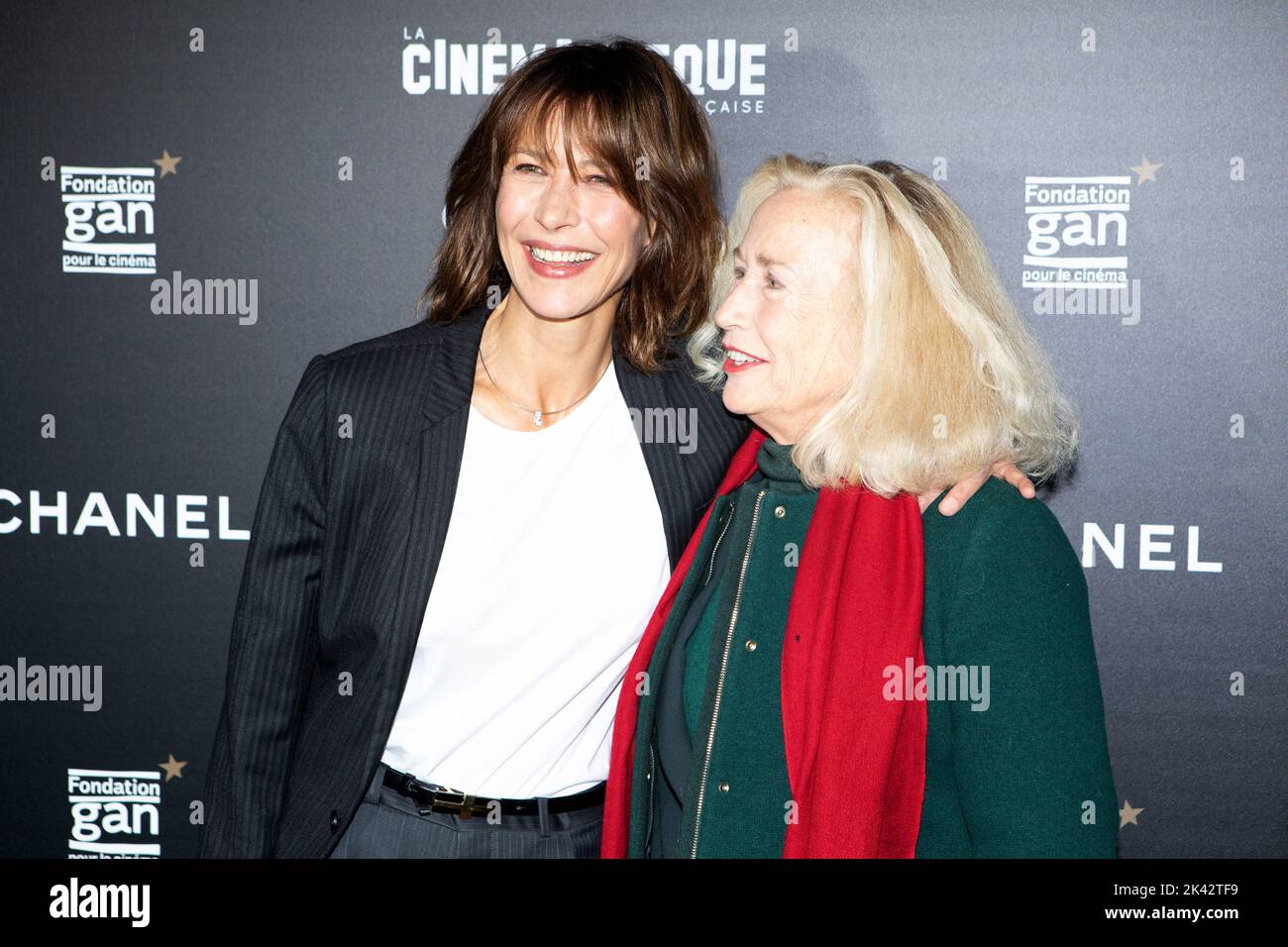 Frankreich, Paris, 29. September 2022, Schauspielerinnen Sophie Marceau ...