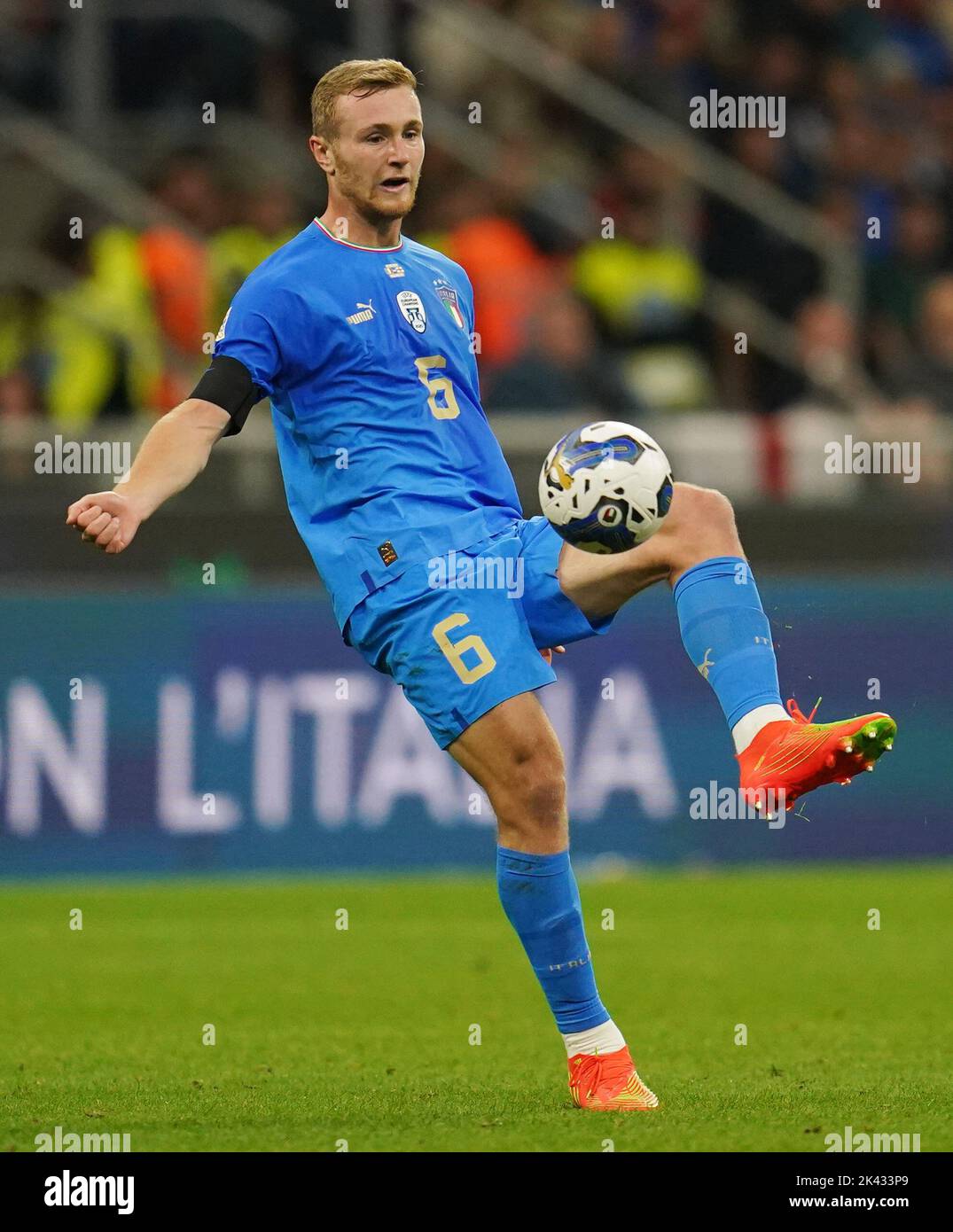Tommaso Pobega aus Italien während des UEFA Nations League Group C ...