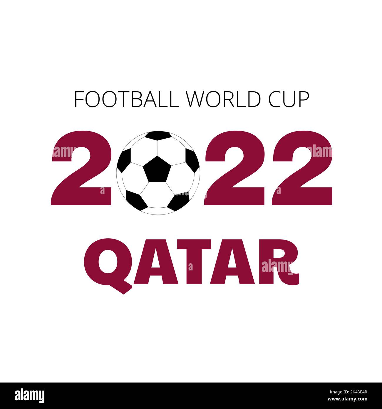 Qatar 2022 logo Stock-Vektorgrafiken kaufen - Seite 2 - Alamy
