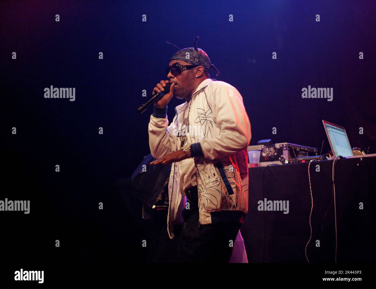 Der mit dem Grammy ausgezeichnete Rapper Coolio tritt am Montag, den 5 ...