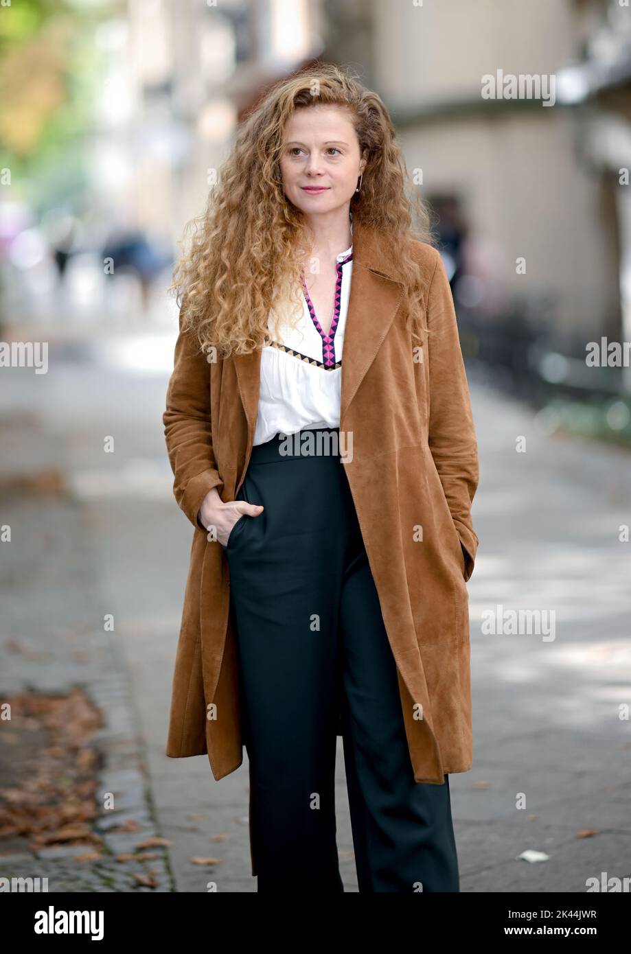 Berlin, Deutschland. 28. September 2022. Schauspielerin Anja Antonowicz ...