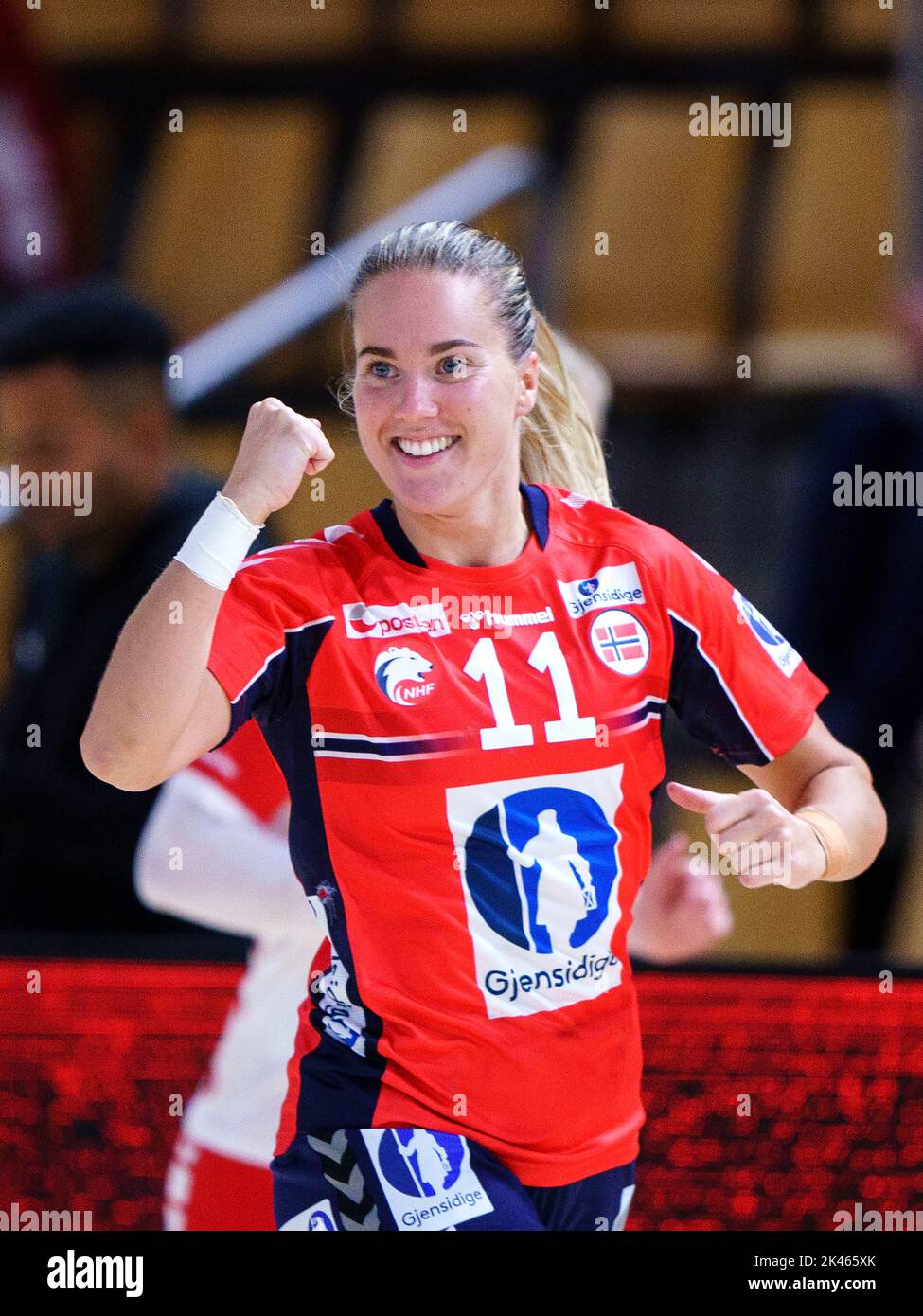 Aarhus, Dänemark 20220929.der Norweger Malin Aune in Aktion beim Spiel ...