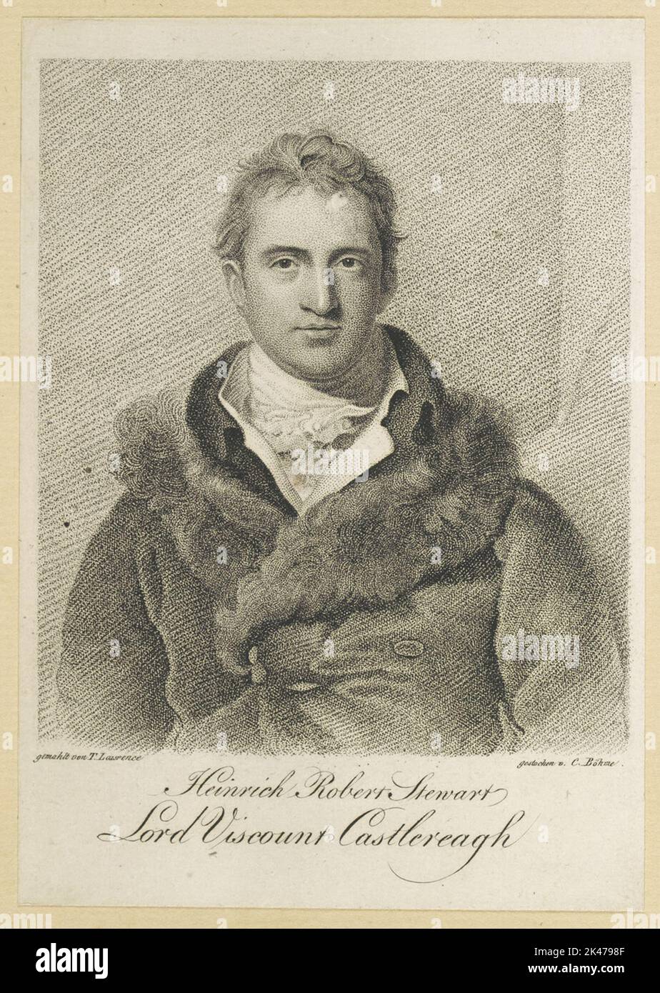 Viscount castlereagh -Fotos und -Bildmaterial in hoher Auflösung – Alamy