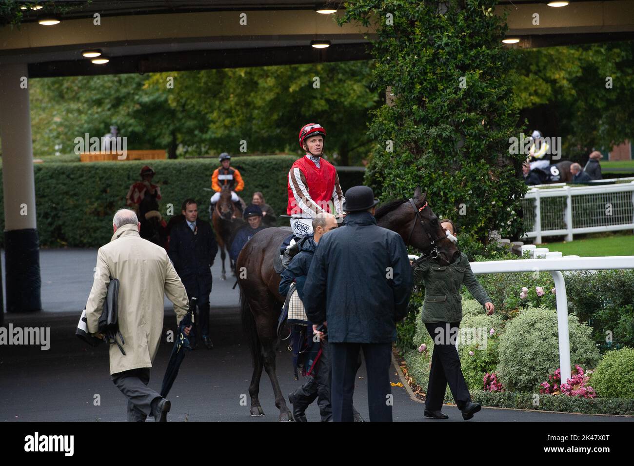 Ascot, Bergen, Großbritannien. 30.. September 2022. Jockey David ...