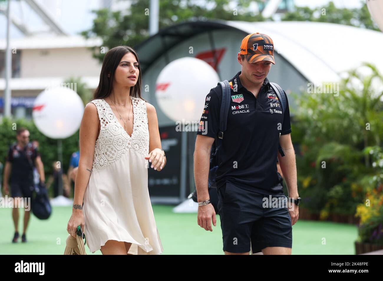 Singapur. 01. Oktober 2022. VERSTAPPEN Max (NED), Red Bull Racing RB18 ...
