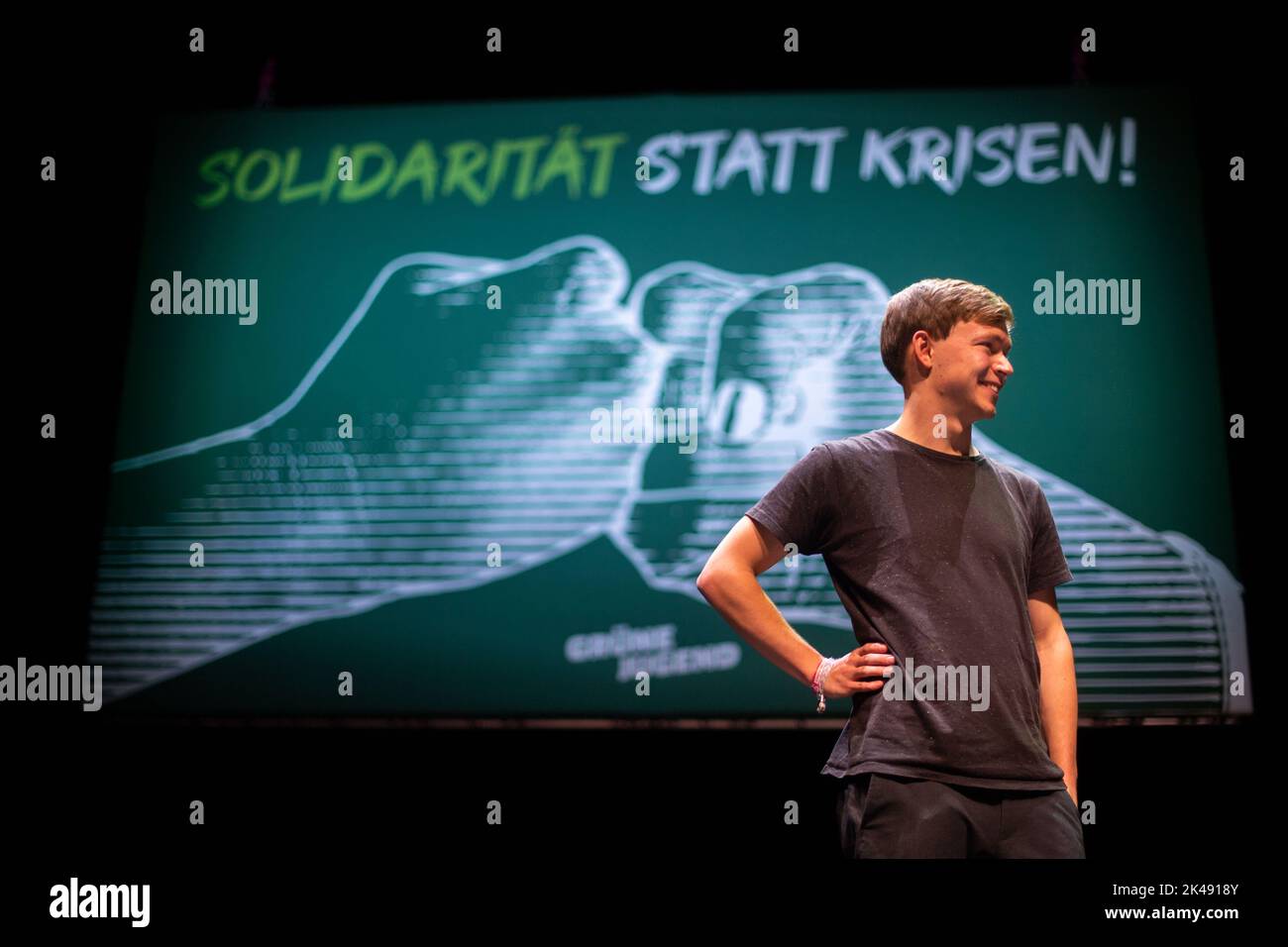 Bielefeld, Deutschland. 01. Oktober 2022. Timon Dzienus, nationaler ...