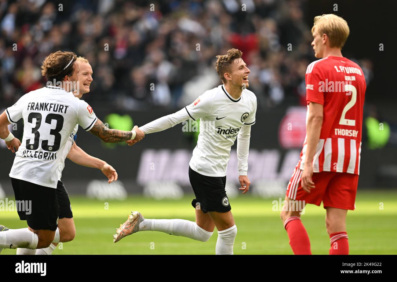 01. Oktober 2022, Hessen, Frankfurt/Main: Fußball: Bundesliga ...