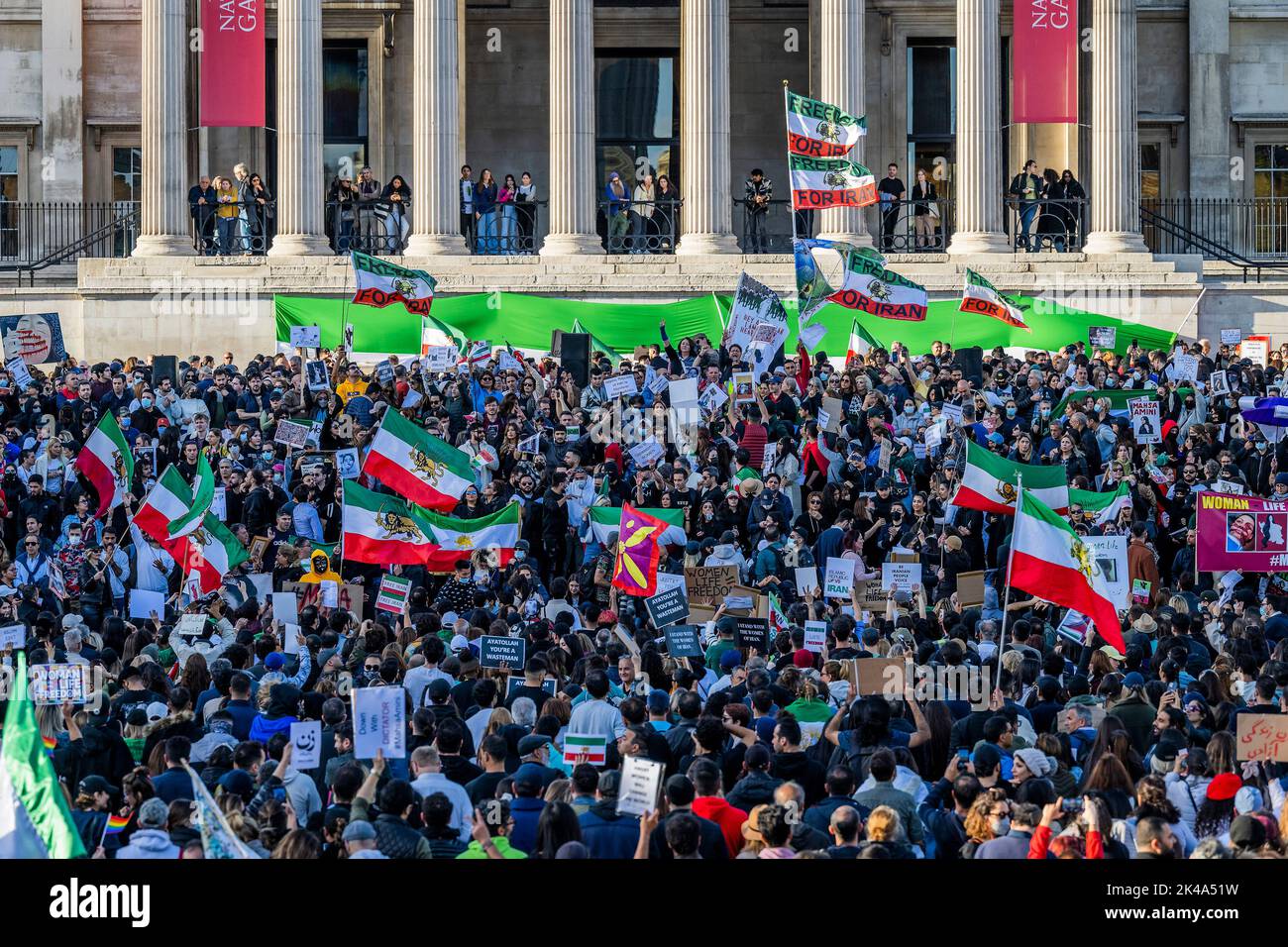 London, Großbritannien. 1. Oktober 2022. Ein Protest unter dem Motto ...