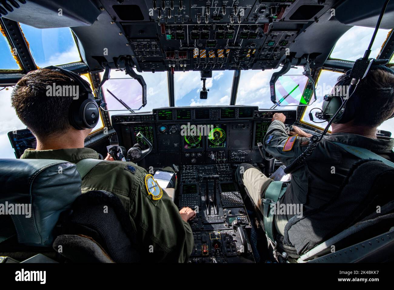 LT. Col. Dave Gentile, Kommandant des Wetteraufklärungsgeschwaders 53 ...