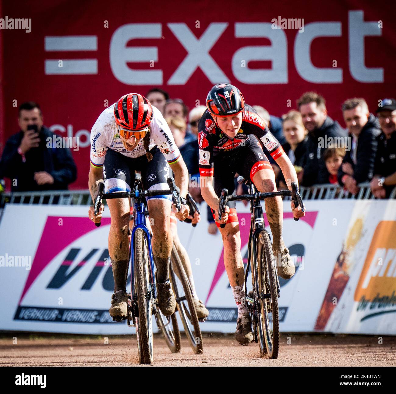 Die Niederländer Denise Betsema, Lucinda Brand und FEM Van Empel, die ...