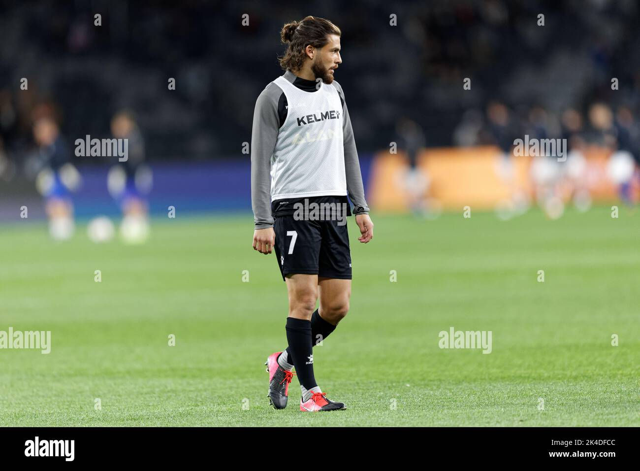 SYDNEY, AUSTRALIEN - 1. OKTOBER: Danny De Silva vom MacArthur FC blickt ...