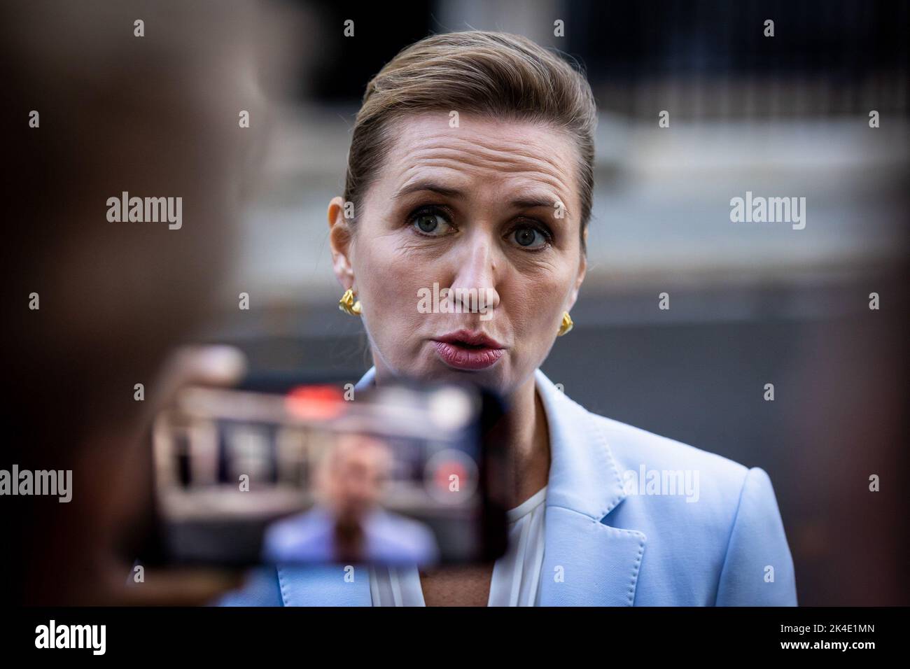 Die dänische ministerpräsidentin mette frederiksen -Fotos und ...