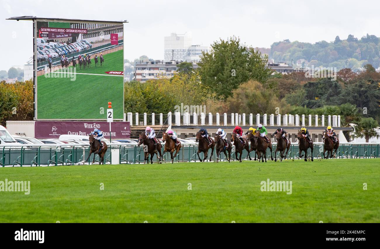 Blue Rose Cen und A.Lemaitre gewinnen den Qatar Prix Marcel Boussac für ...