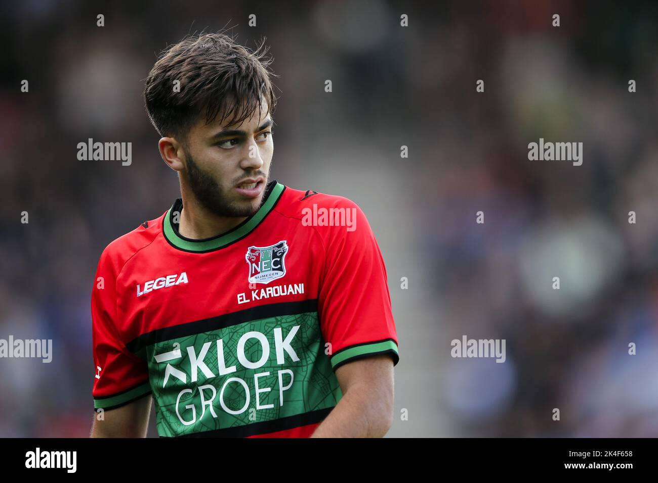 NIJMEGEN - Souffian El Karouani vom NEC Nijmegen während des ...