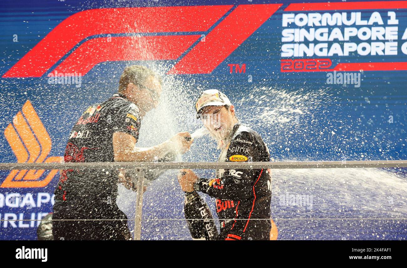 Formel 1 F1 - großer Preis von Singapur - Marina Bay Street Circuit ...