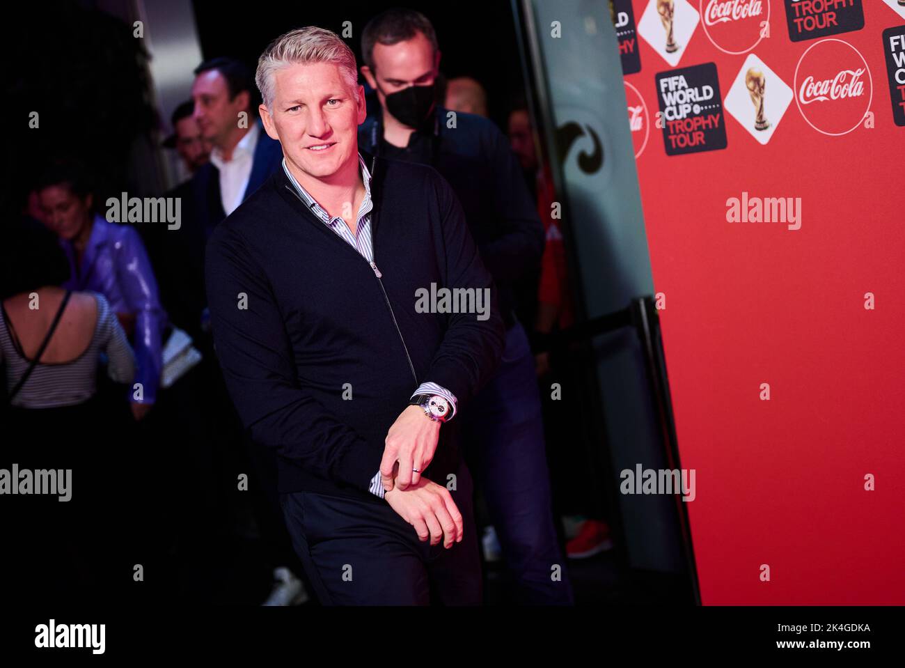 Berlin, Deutschland. 02. Oktober 2022. Bastian Schweinsteiger kommt zur ...