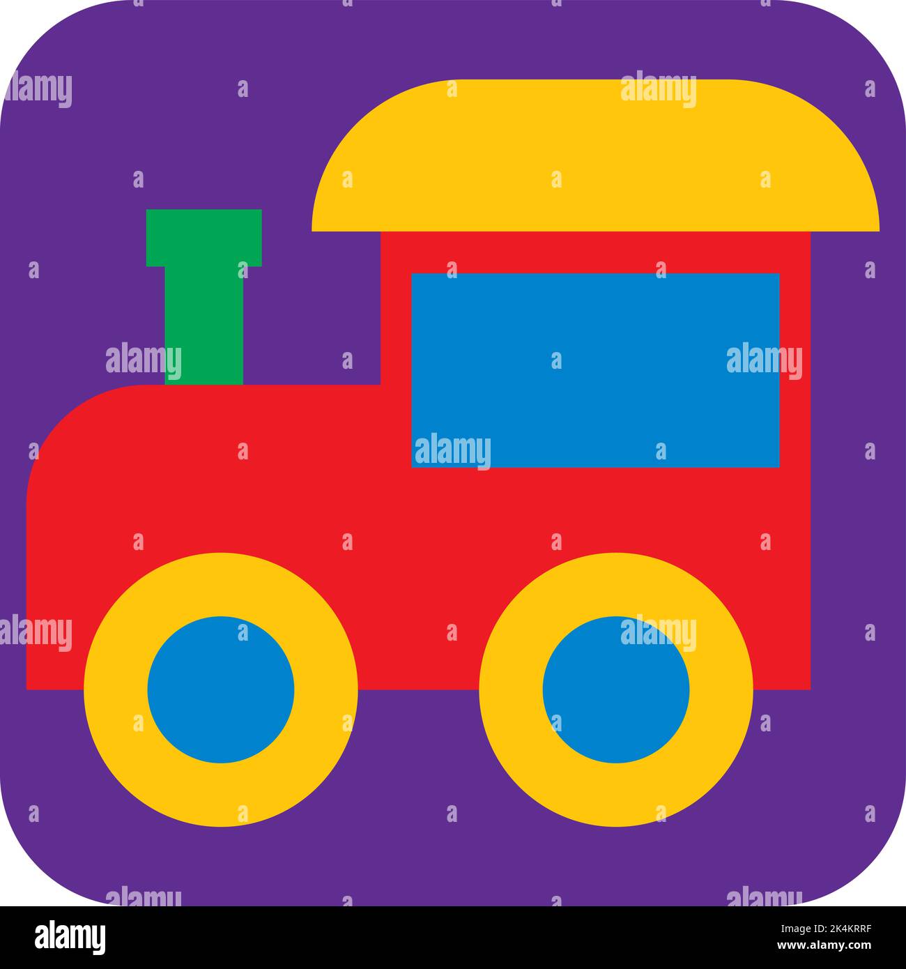 Dampfzug spielzeug Stock-Vektorgrafiken kaufen - Alamy