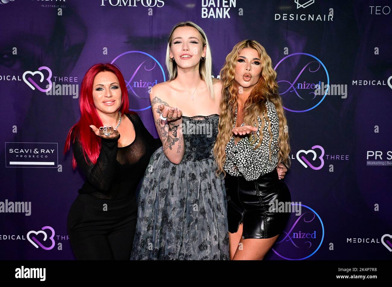 Julia Jasmin Rühle aka JJ,Julia Przybylski aka Julia (GNTM) und Micaela ...