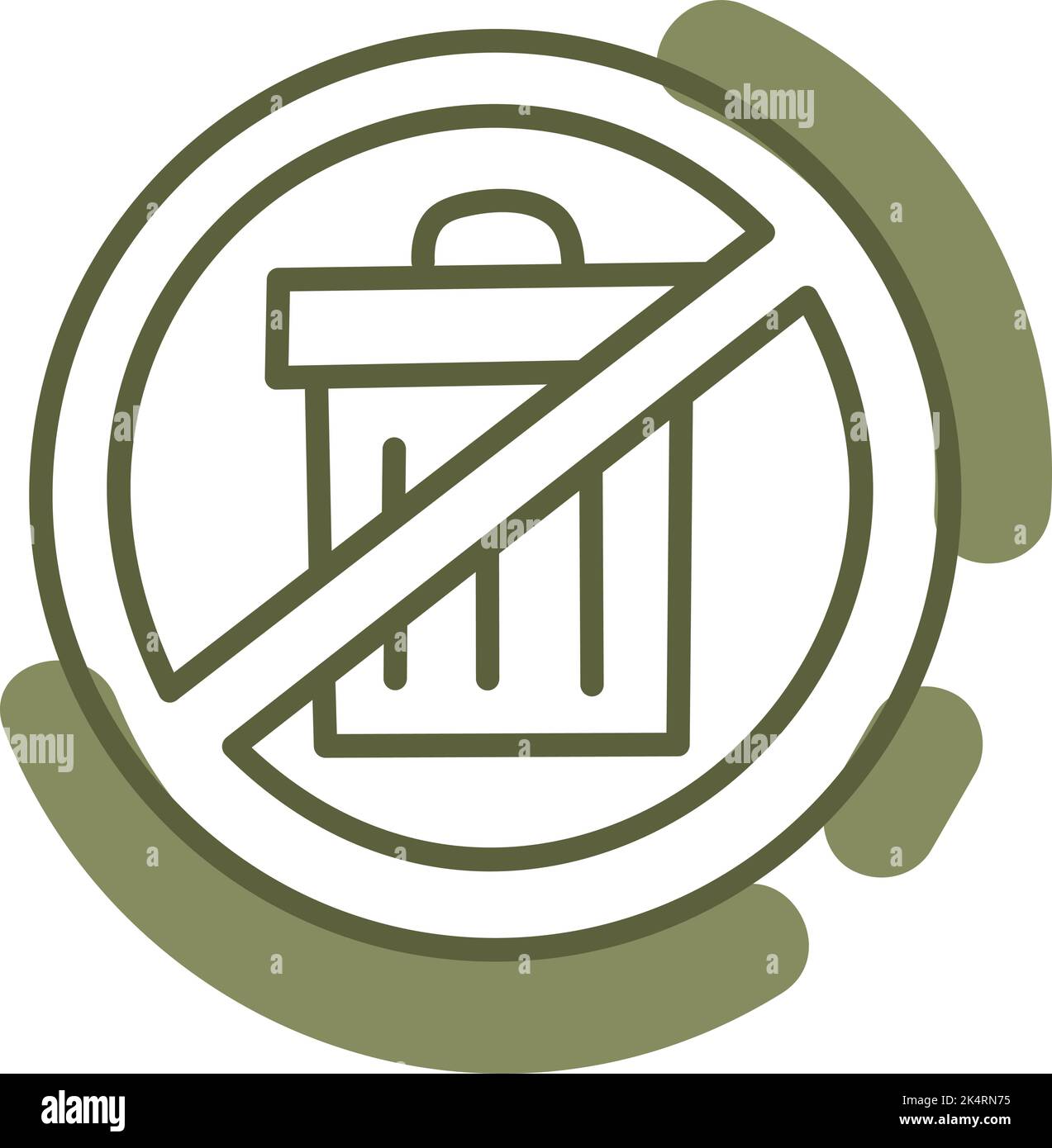 Kein abfall Stock-Vektorgrafiken kaufen - Alamy