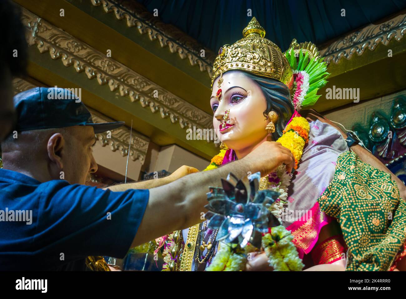 Verehre maa durga hinduismus -Fotos und -Bildmaterial in hoher ...