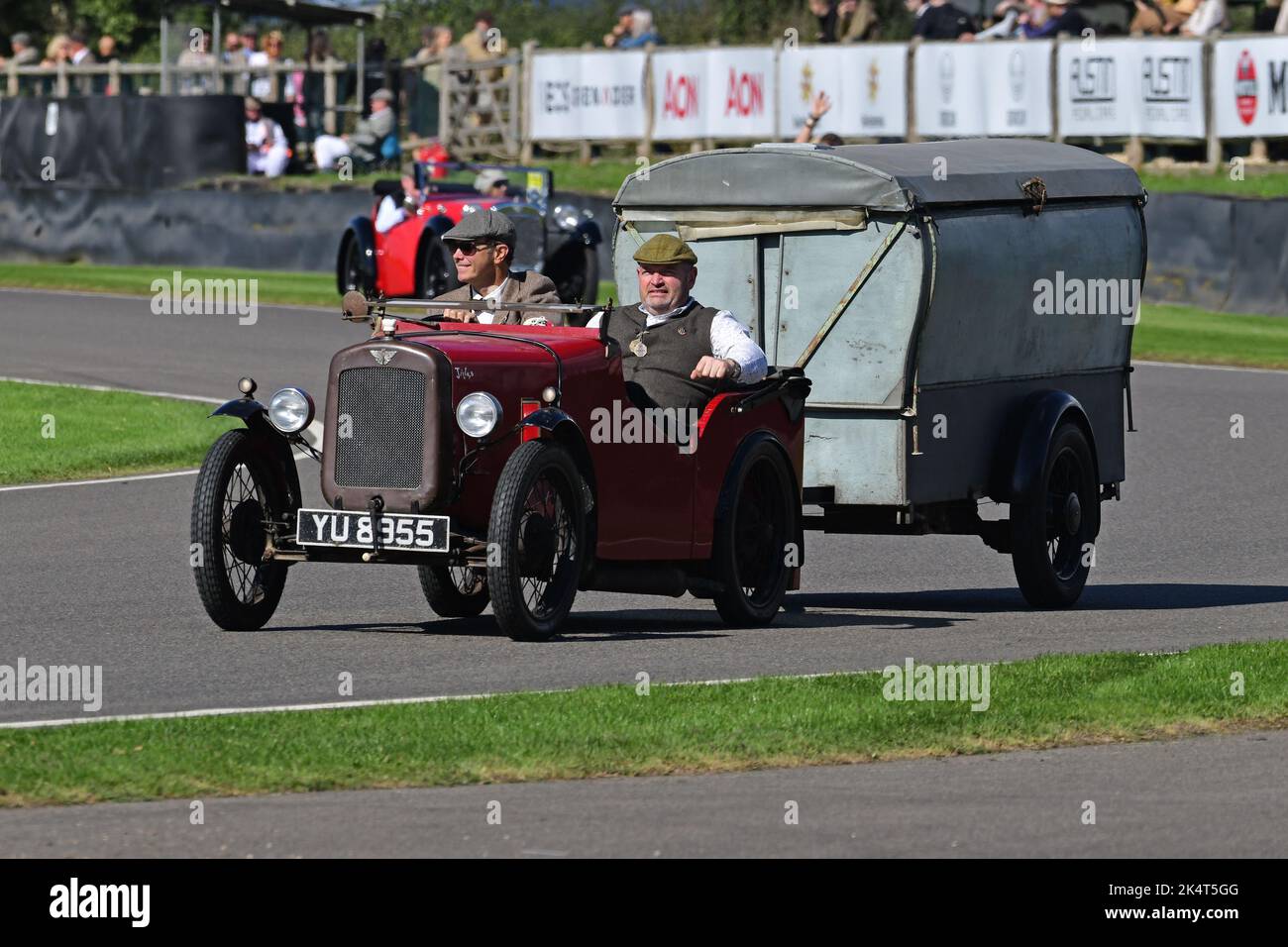 Austin 7 YU 8955, Austin 7 's, Centenary Feier, erstmals im Juli 1922 ...