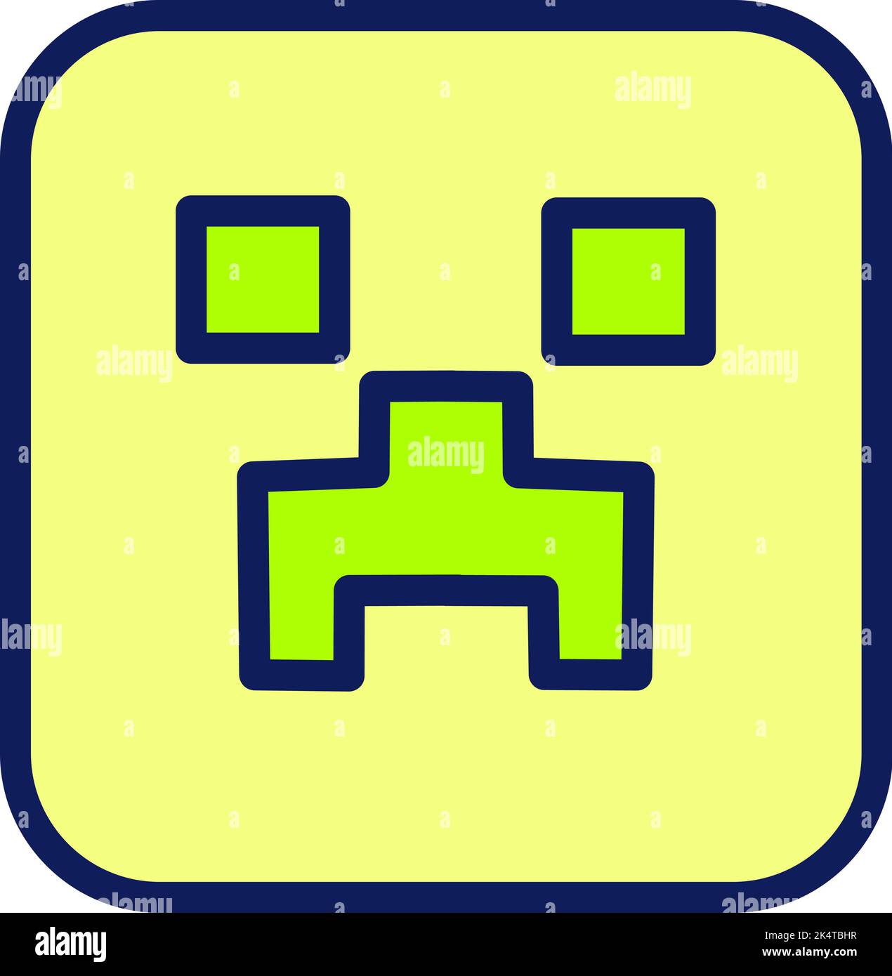 Minecraft game background Stock-Vektorgrafiken kaufen - Alamy