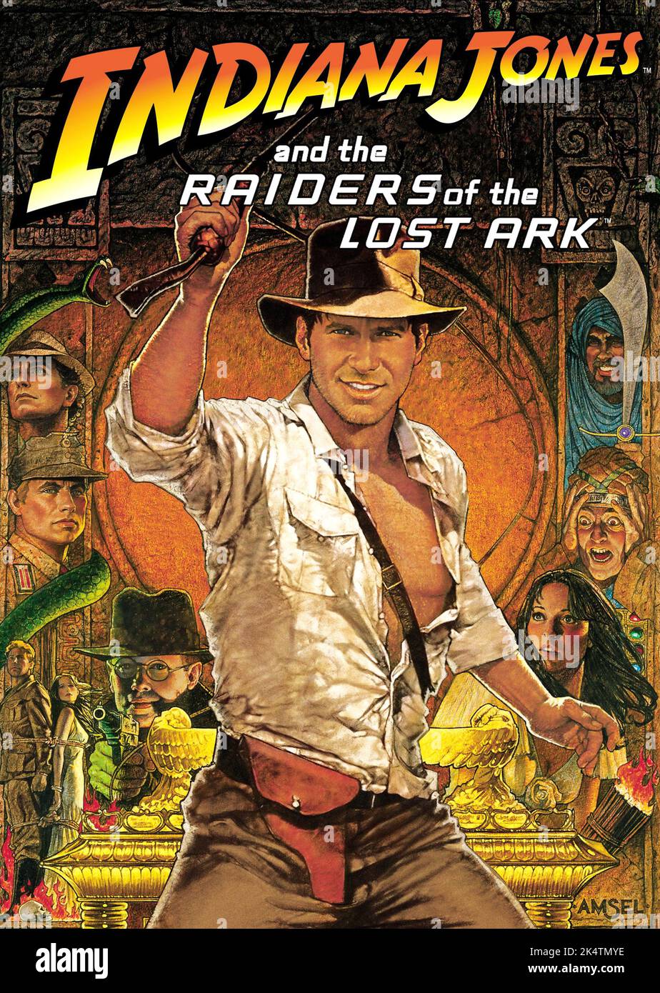 Raiders Of The Lost Ark 1981. Filmposter „Raiders Of The Lost Ark ...