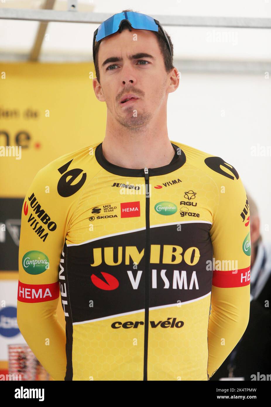 Christophe Laporte von Jumbo - Visma beim Binche - Chimay - Binche 2022 ...