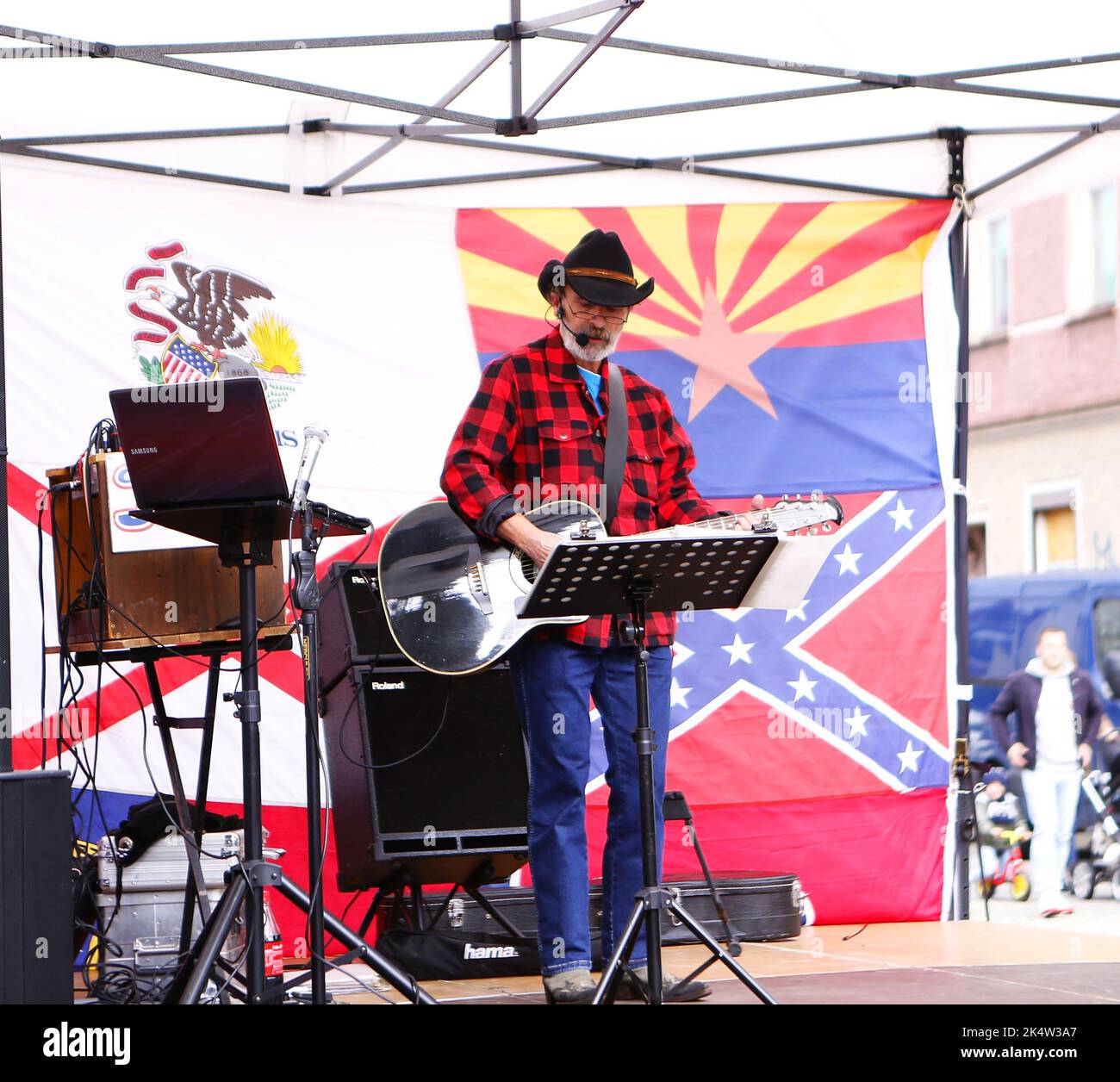 3. Oktober 2022, Strausberg, MÃ¤rkisch Oderland in Brandenburg, Deutschland: Strausberg: Am 3 ...