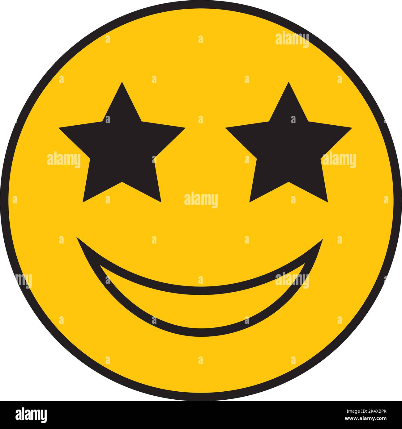 Smiley face emoji stern -Fotos und -Bildmaterial in hoher Auflösung – Alamy