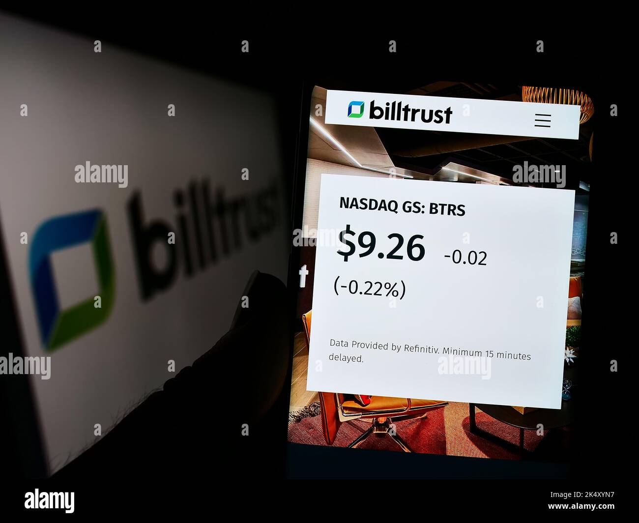 Billtrust logo -Fotos und -Bildmaterial in hoher Auflösung – Alamy