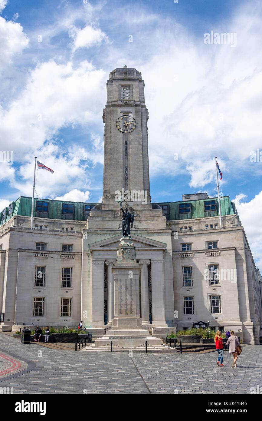 Art deco luton rathaus george street northamptonshire grafschaft w ...