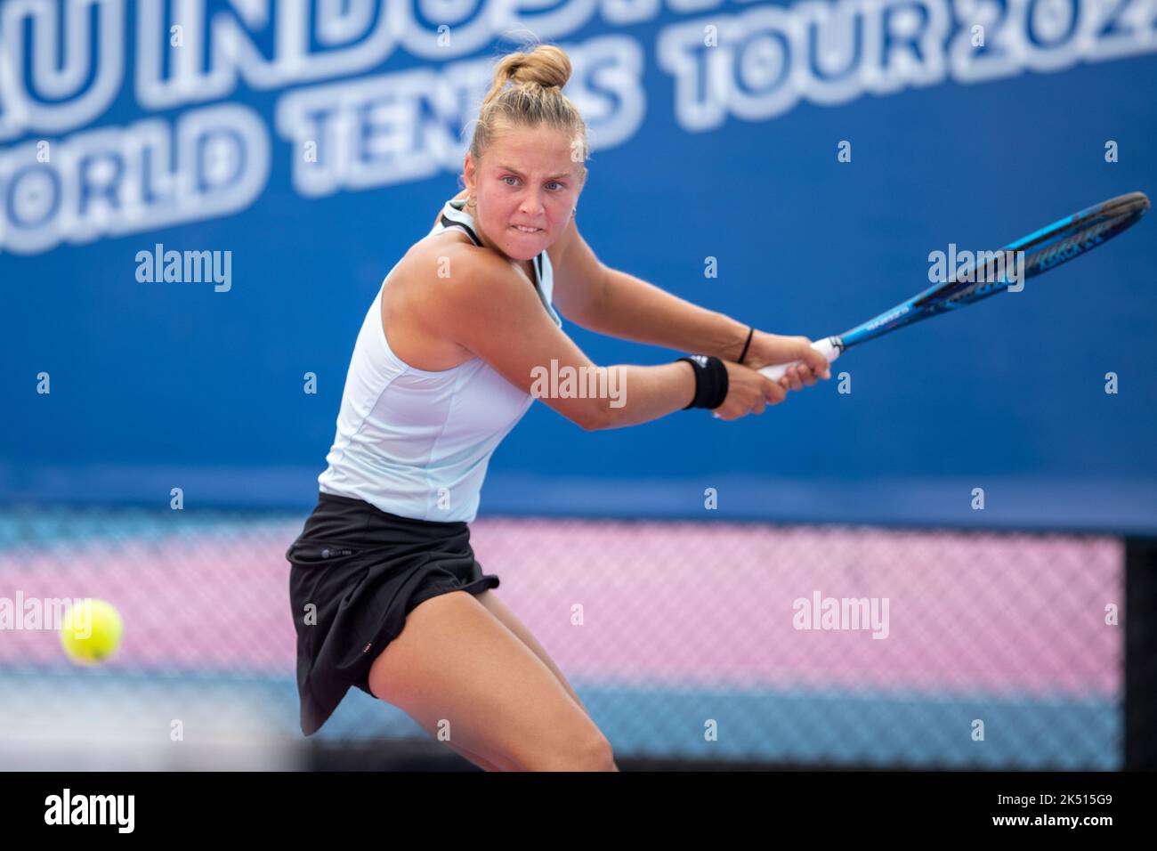 HUA HIN, THAILAND - 5. OKTOBER: Emily Seibold aus Deutschland bei der ...