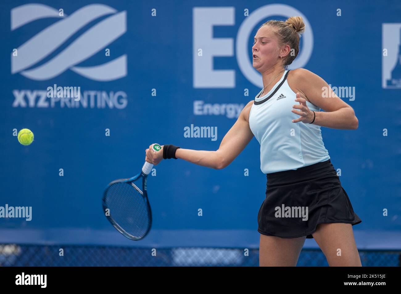 HUA HIN, THAILAND - 5. OKTOBER: Emily Seibold aus Deutschland bei der ...