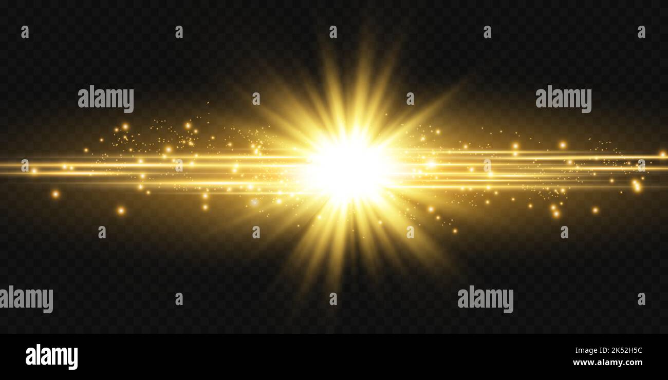 Helles Sterngold png. Licht Sonne Gold png. Licht Blitz Gold png ...