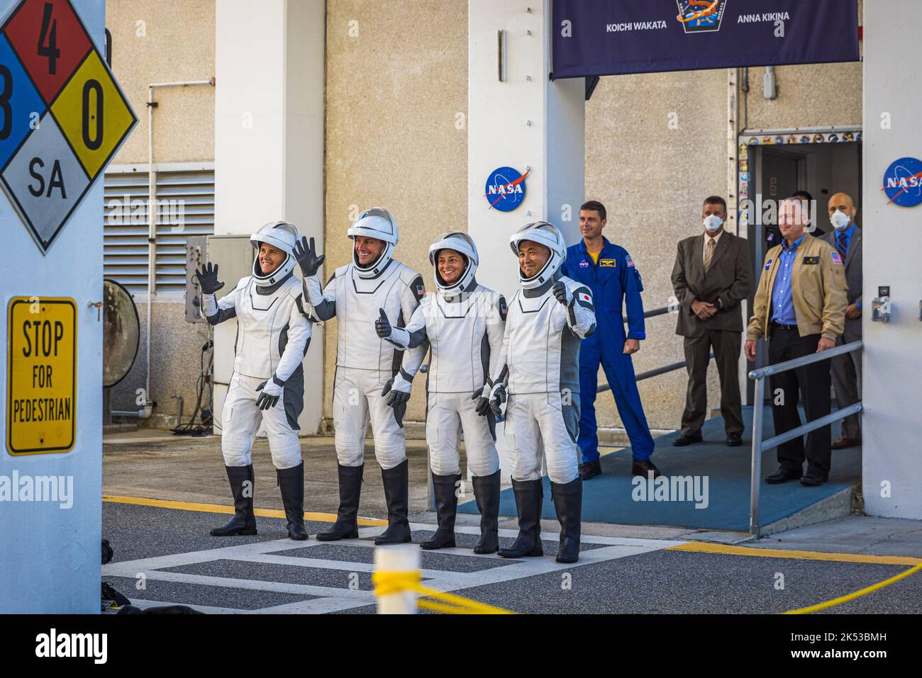 Florida, USA, 5. Oktober 2022. Die russische Kosmonauten Anna Kikina ...