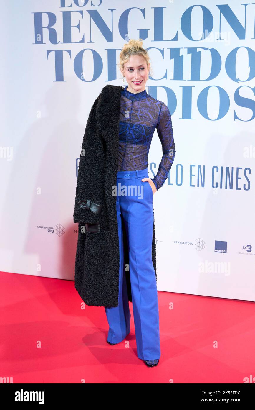 5. Oktober 2022, Madrid, Madrid, Spanien: Teresa Riott nimmt â €˜Los ...