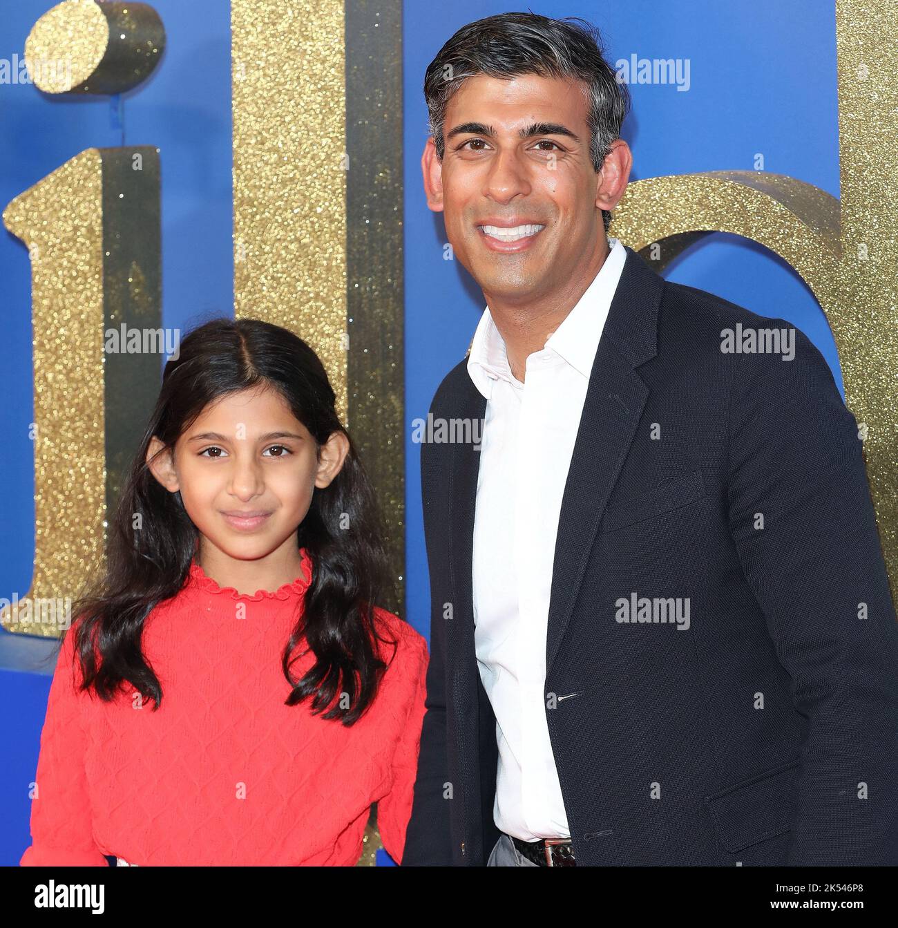 Rishi Sunak, Anoushka Sunak nehmen an der Weltpremiere von Roald Dahls ...