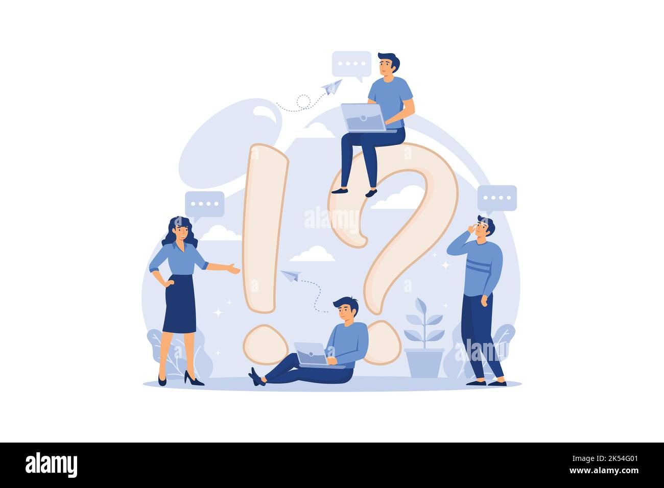 Fragezeichen stickman Stock-Vektorgrafiken kaufen - Seite 2 - Alamy