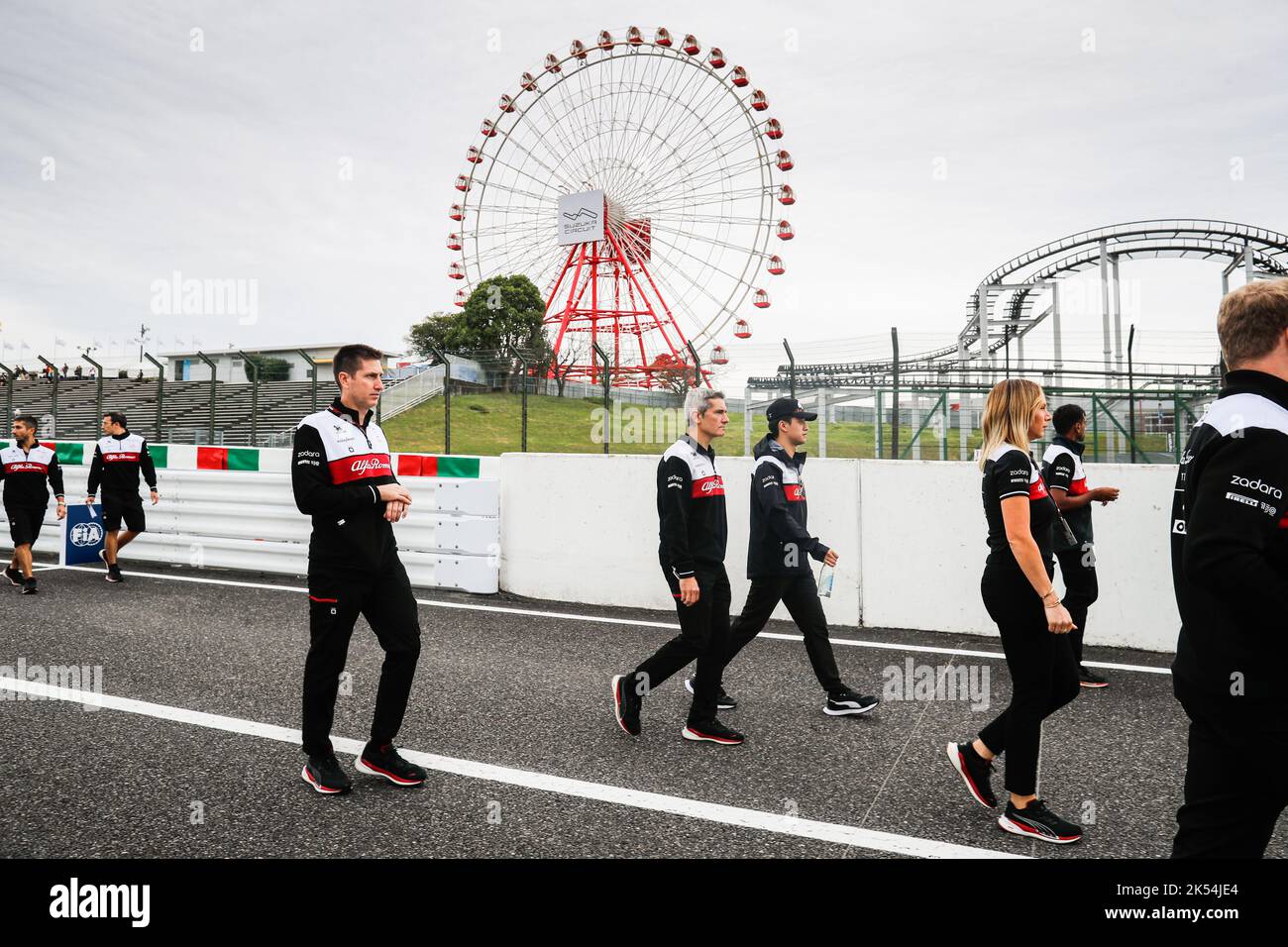 6. Oktober 2022, Rom, Japan: ZHOU Guanyu (Chi), Alfa Romeo F1 Team ...