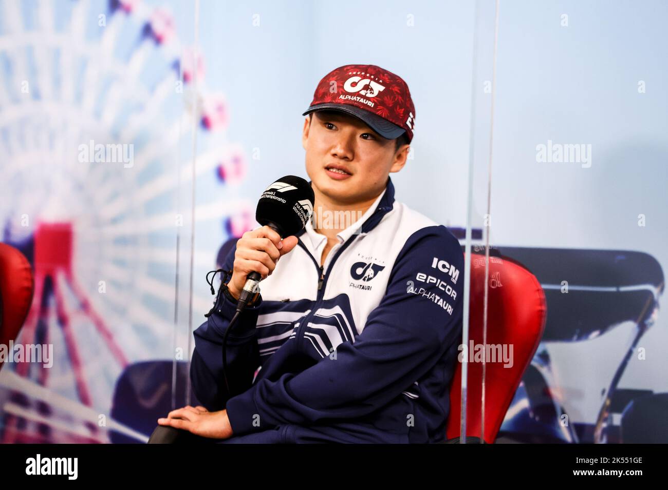 6. Oktober 2022, Rom, Japan: TSUNODA Yuki (jap), Scuderia AlphaTauri ...